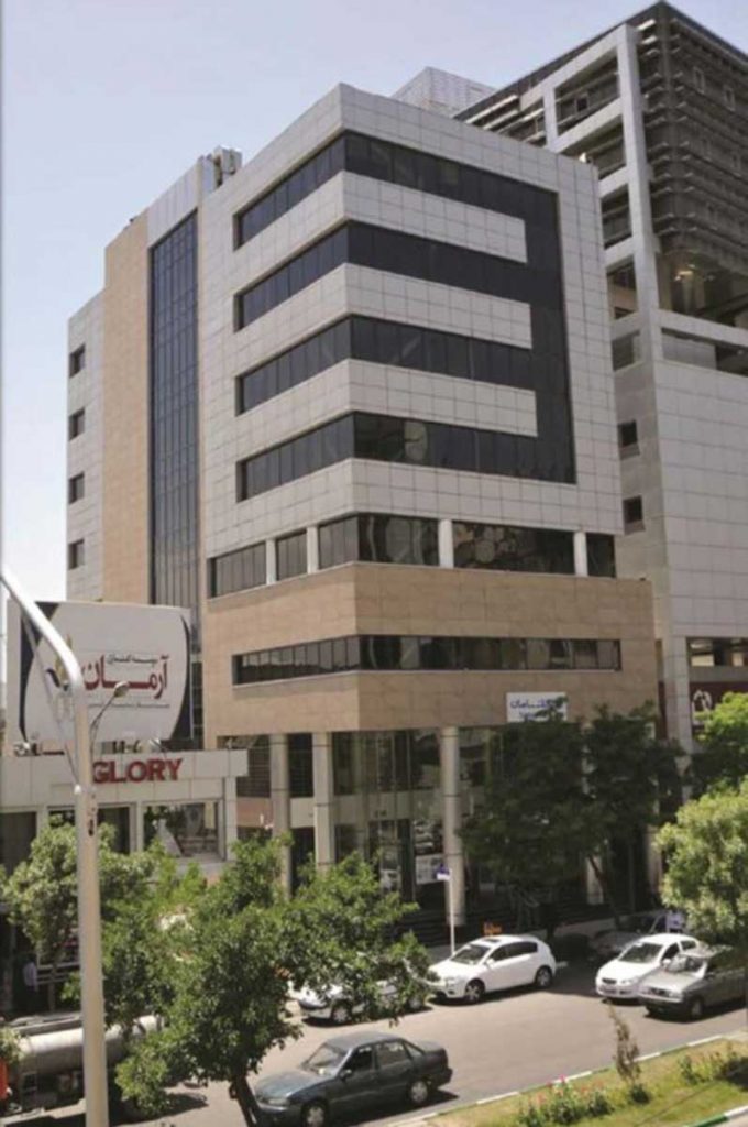 Central Building of Bank Saman - Poly Sooleh Industrial Group